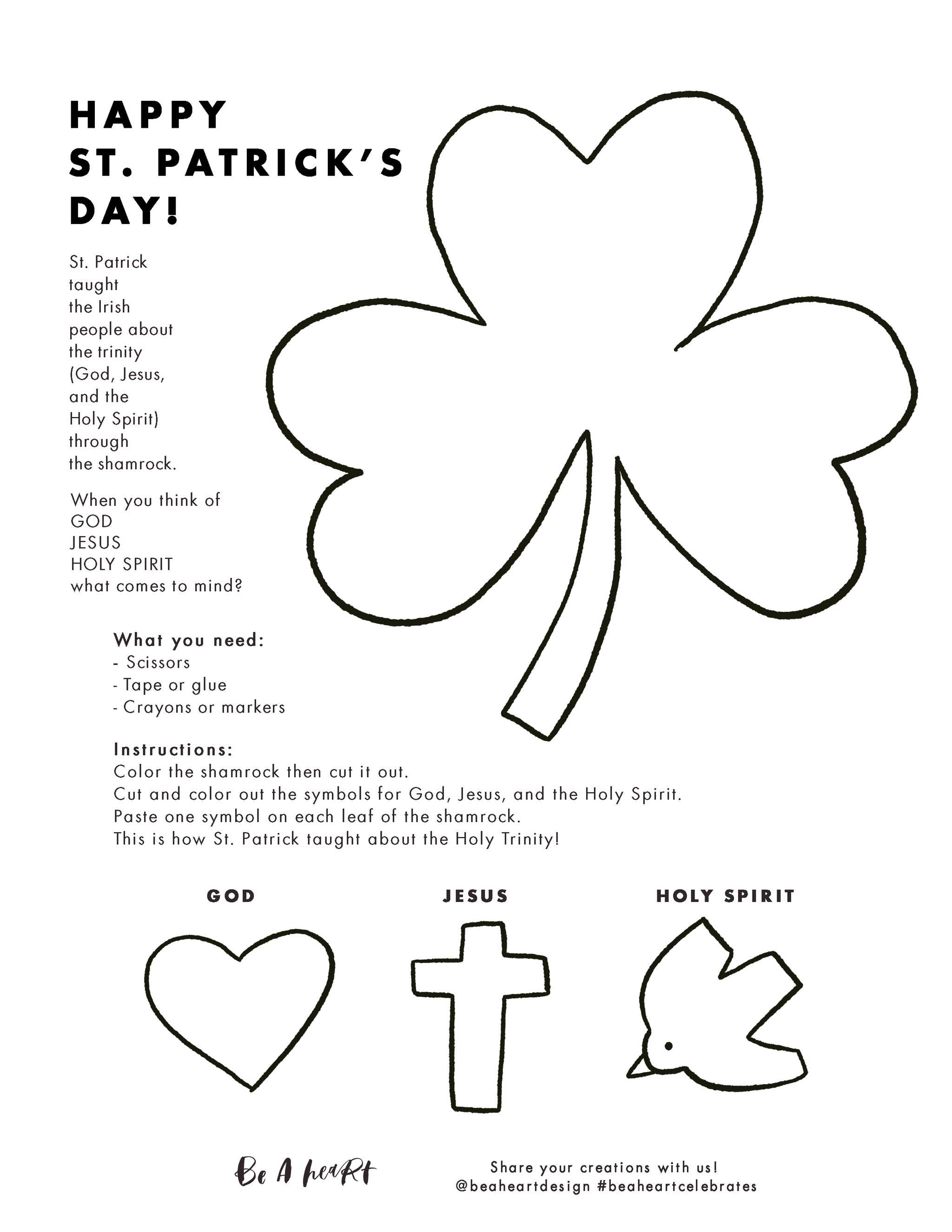 catholic Saint Patrick's Day Activities