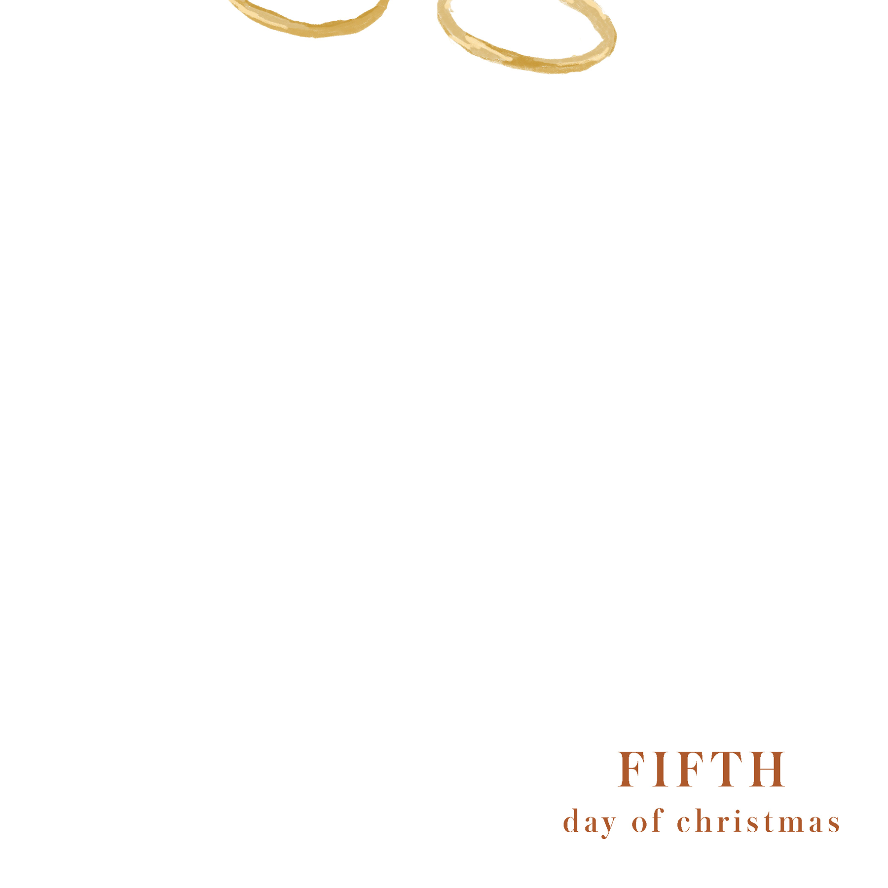 The Fifth Day of Christmas