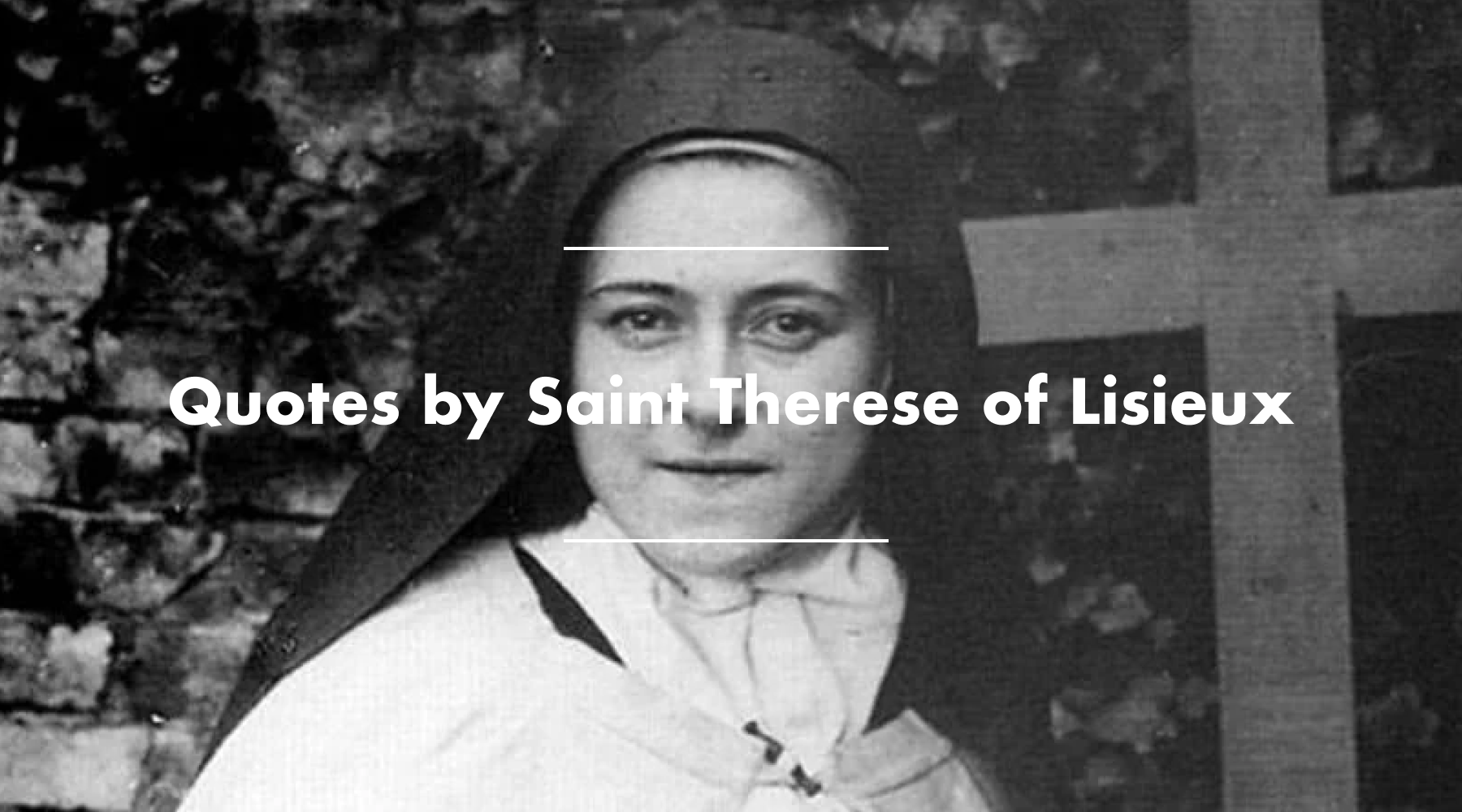 St Therese Quotes