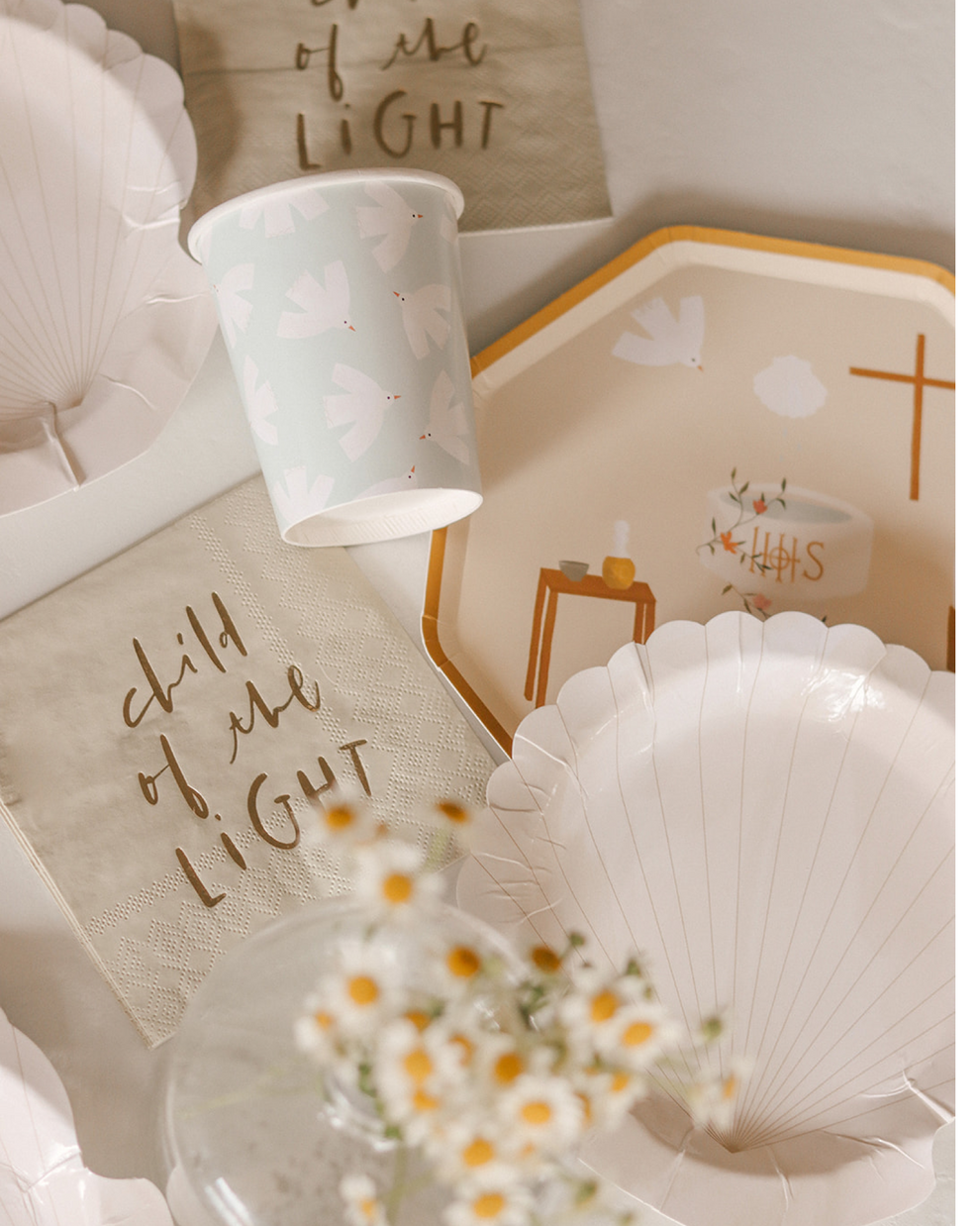 First Communion Paper Cups – Be A Heart