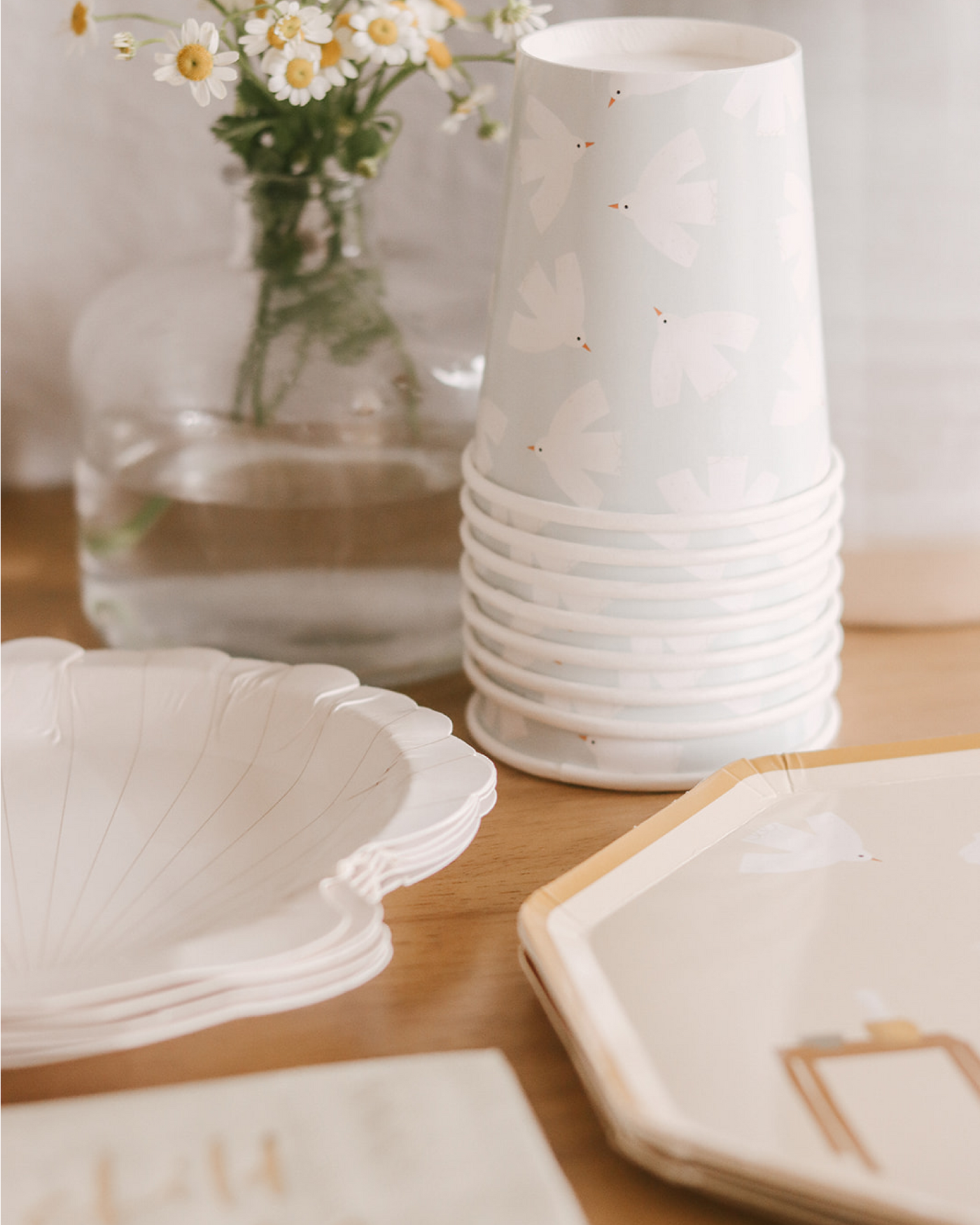 Holy Spirit Dove Paper Cups | Be A Heart Party Goods
