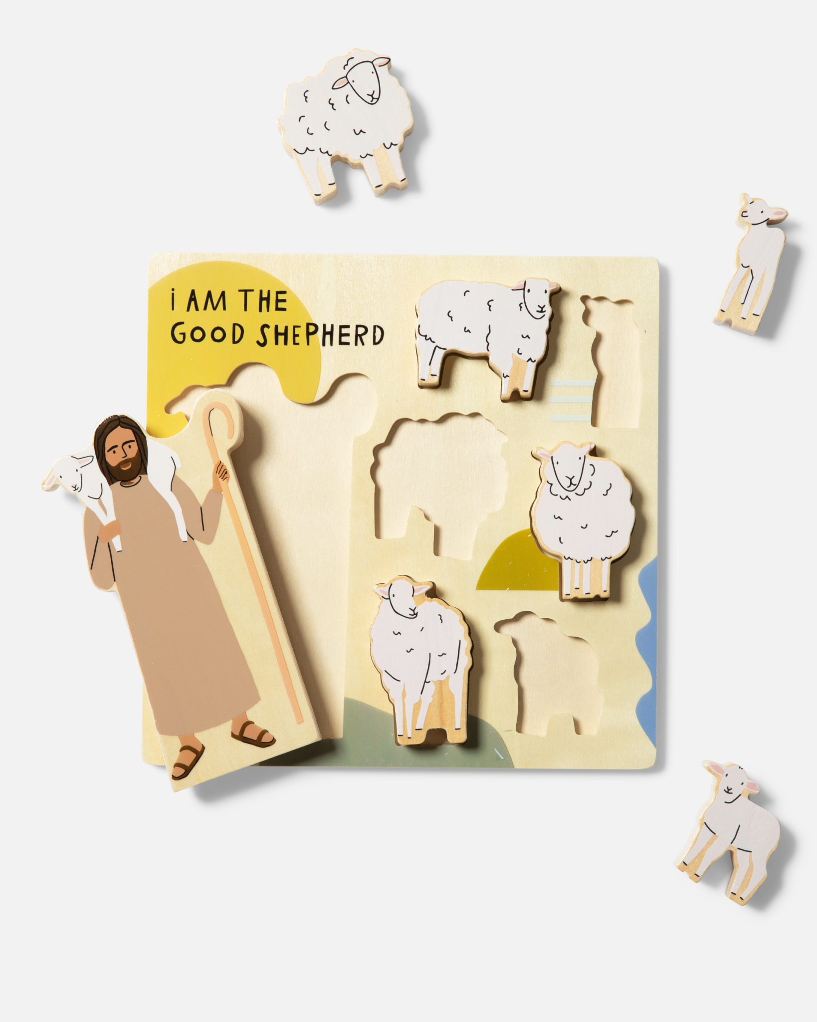 Good Shepherd Wooden Puzzle – Be A Heart