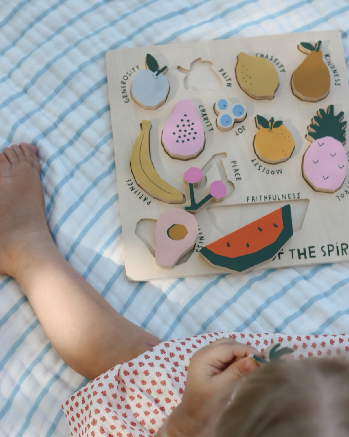 Baby Wooden Puzzle – Be A Heart