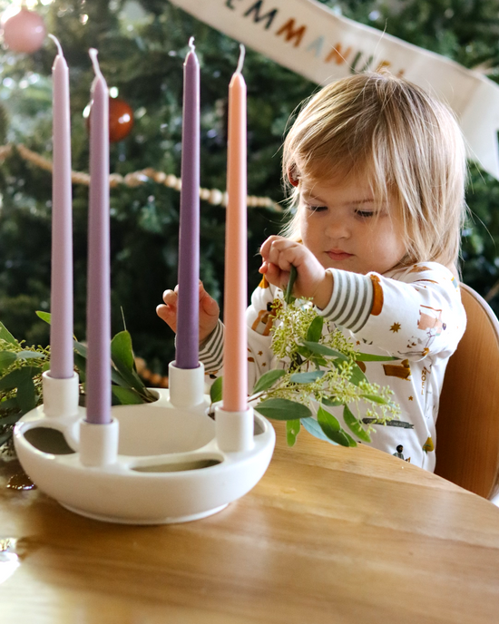 BUNDLE Advent Wreath and Soy Advent Candles – Be A Heart