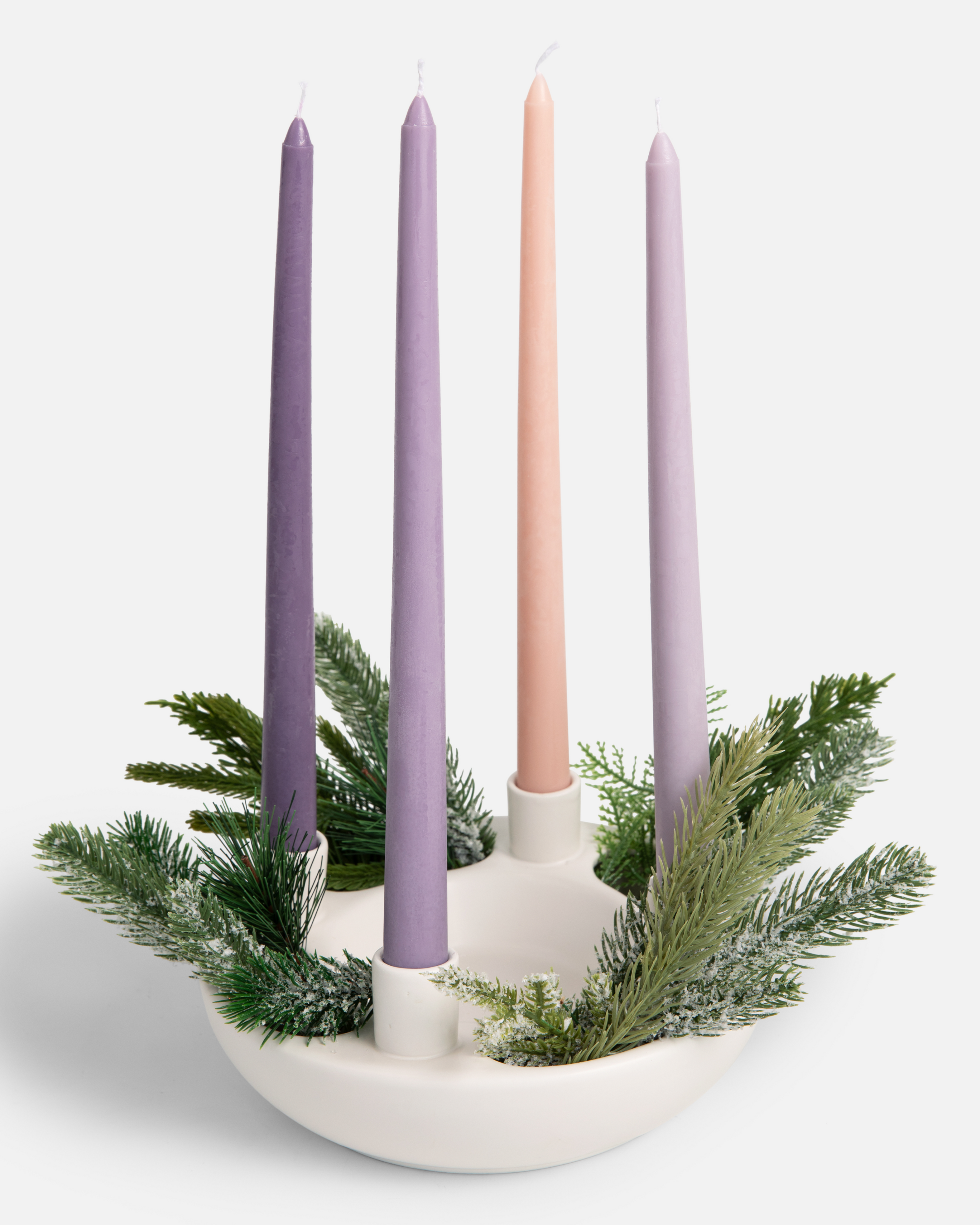 Modern Ceramic Advent Wreath | Be A Heart