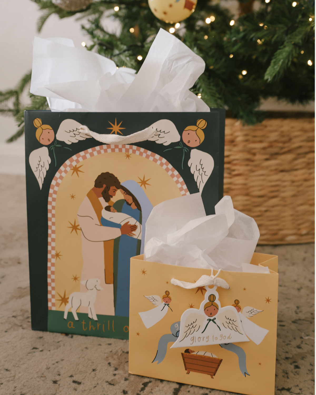A Thrill of Hope Gift Bag Set of 5
