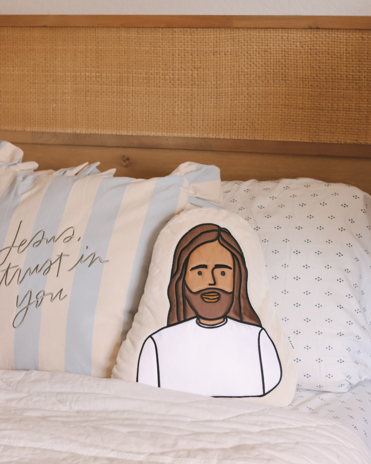 Jesus Pillow | Faith-Inspired Comfort by Be A Heart