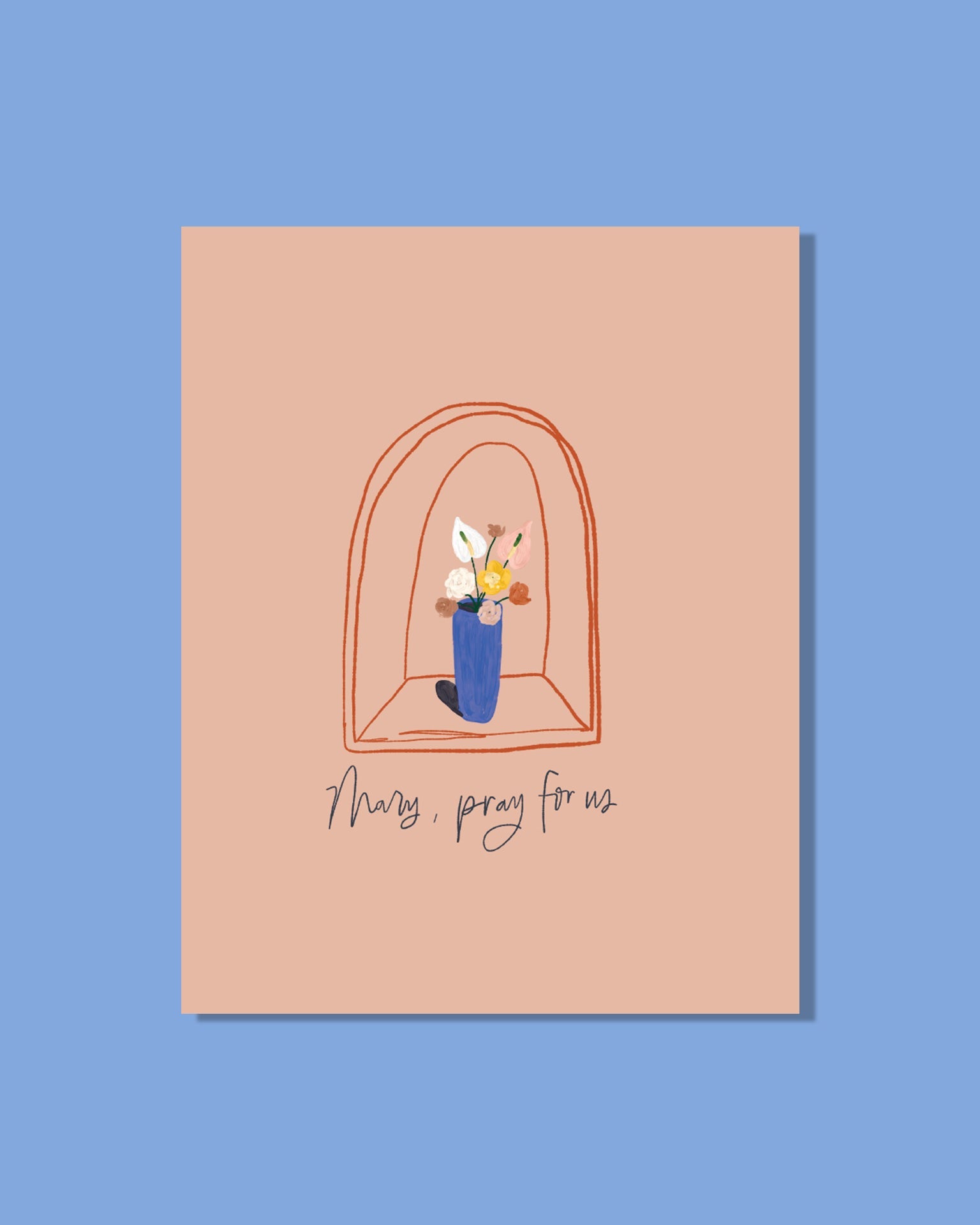 Pray for Us 8x10 Print (Downloadable) | Be A Heart