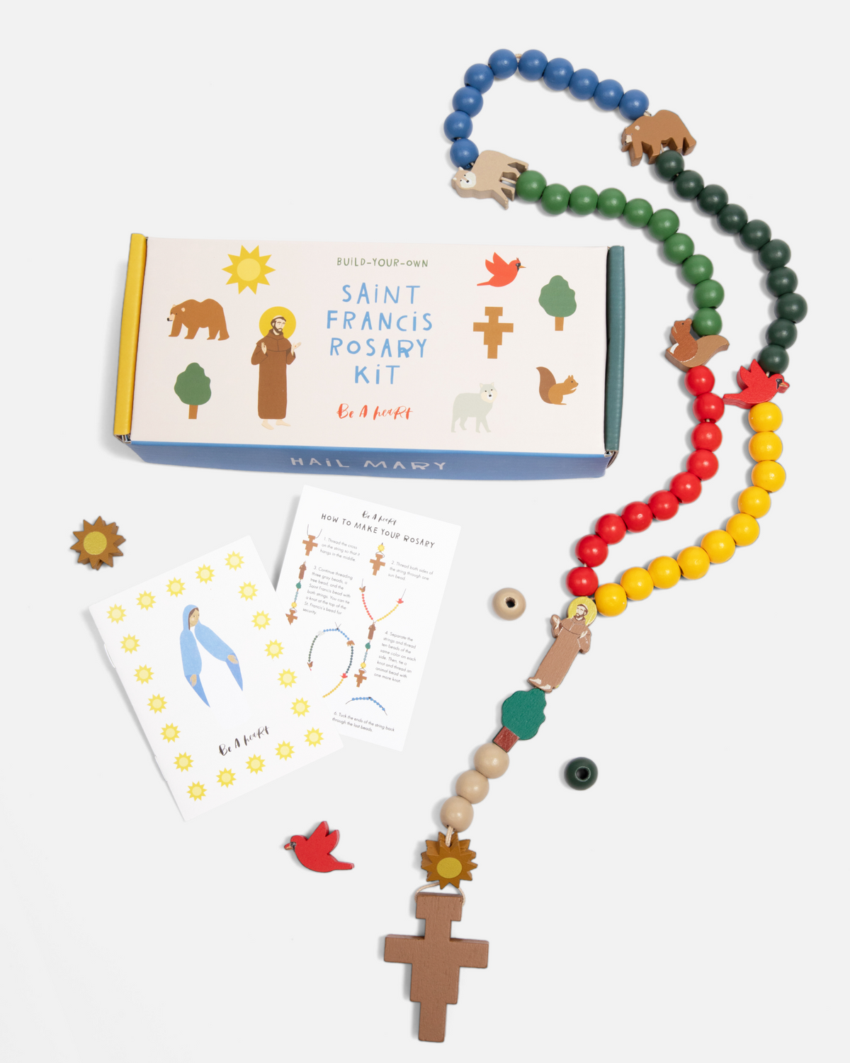 St. Francis DIY Rosary Kit | Be A Heart