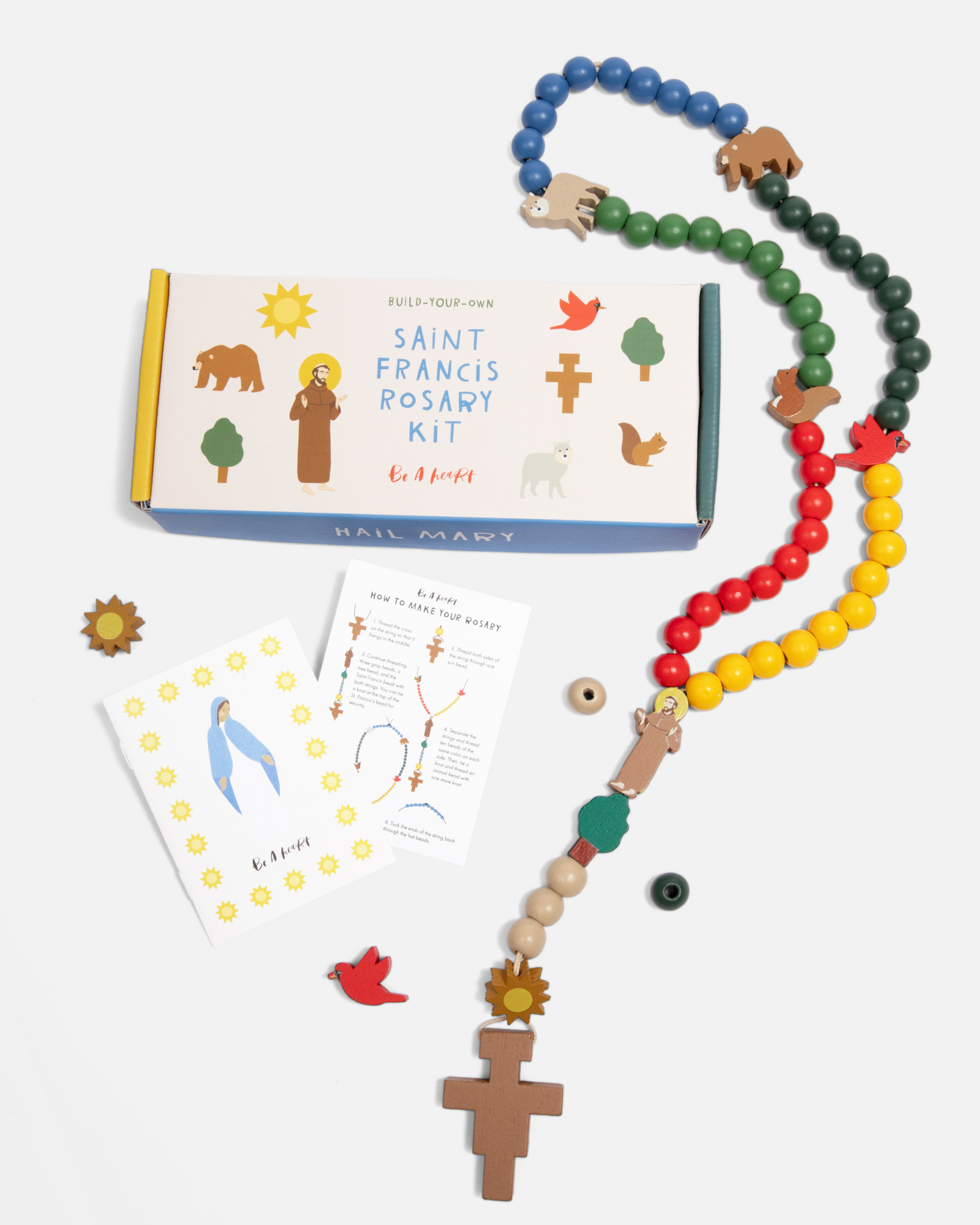 St. Francis DIY Rosary Kit | Be A Heart