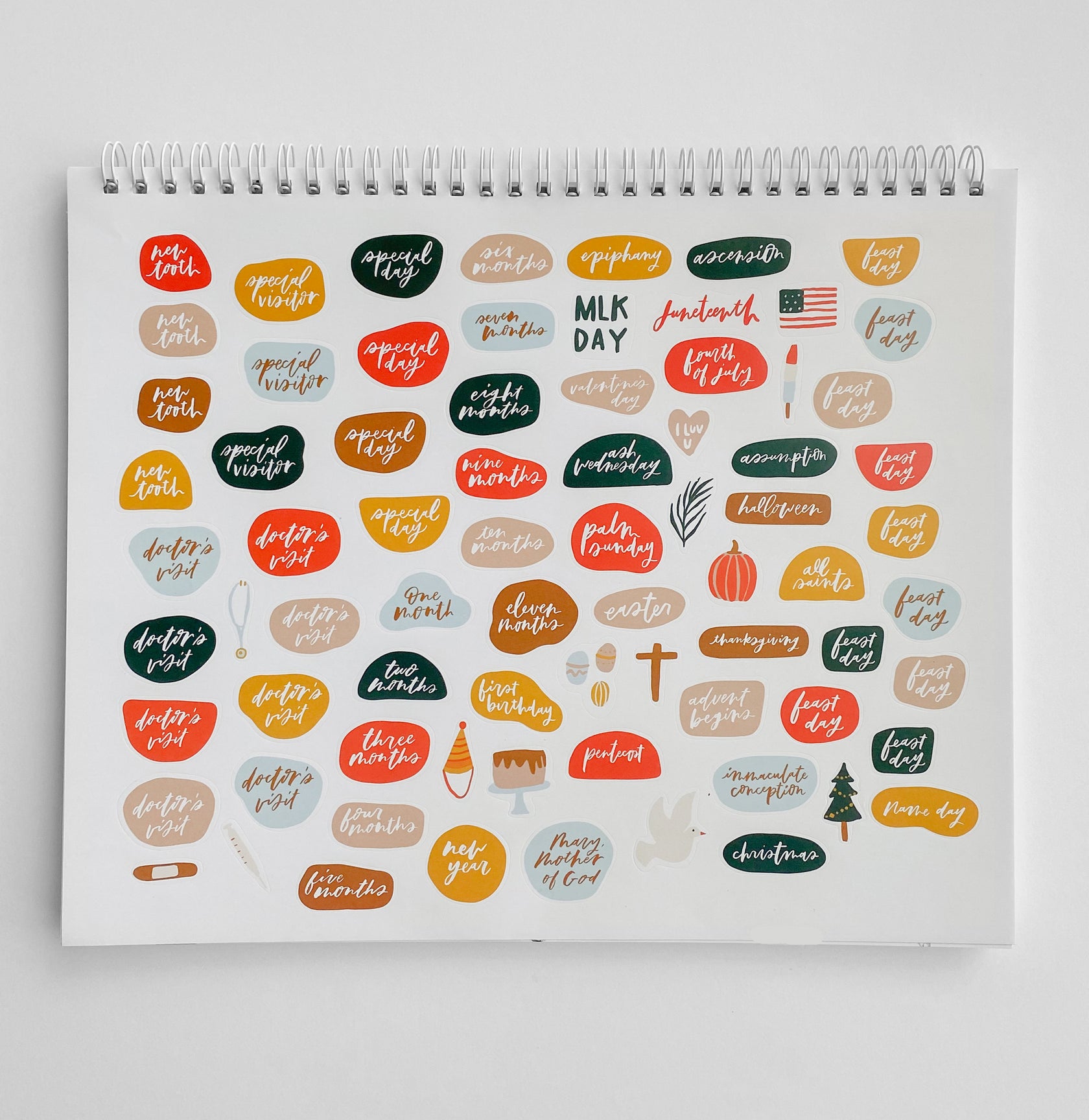 Christian Baby Milestone Calendar – Be A Heart