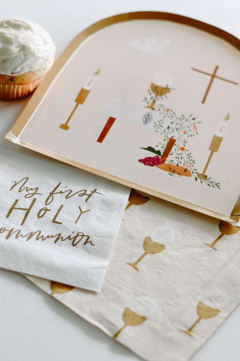 First Communion Plates – Be A Heart