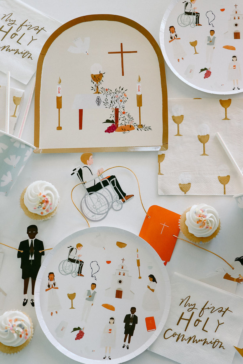 First Communion Plates – Be A Heart