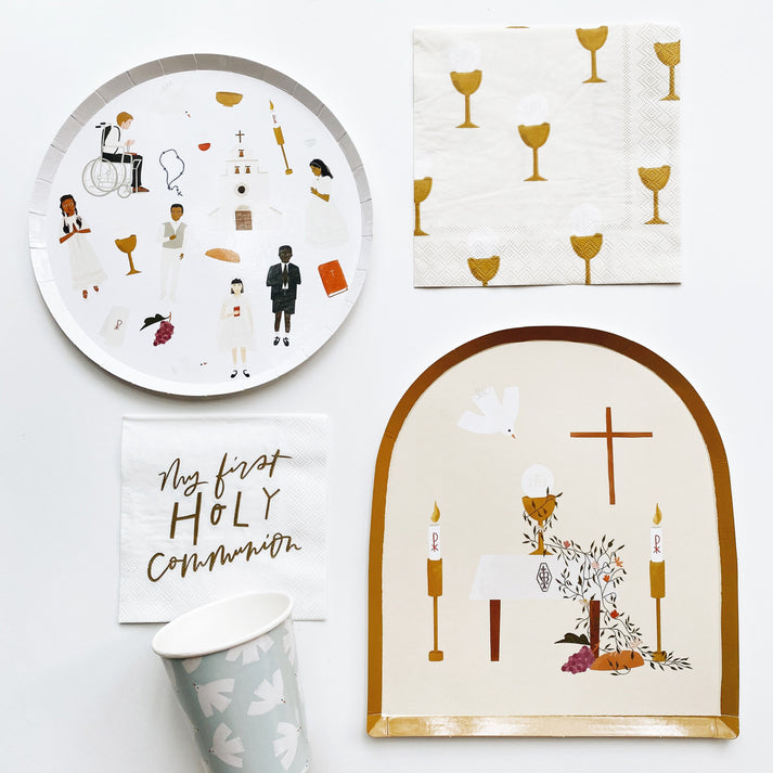 First Communion Plates – Be A Heart