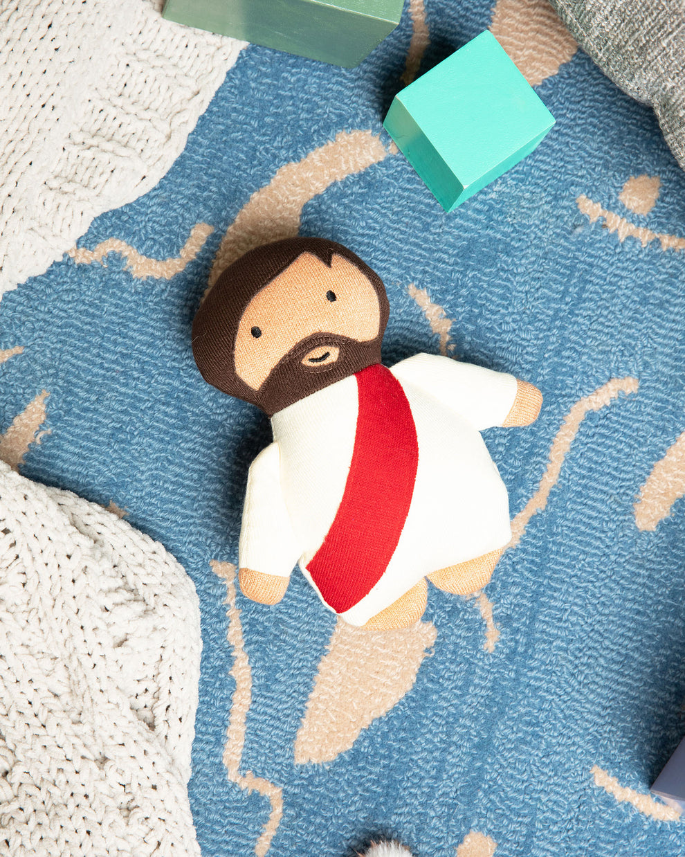 Jesus Plush Rattle Doll – Be A Heart
